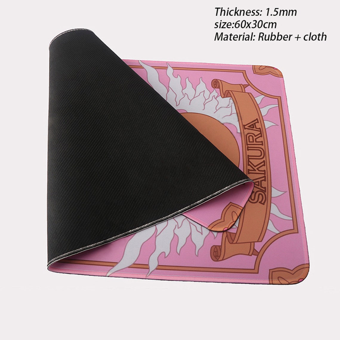 Sakura Cardcaptor Mouse Desk Mat Sailor Moon Kawaii Non-slip | Etsy
