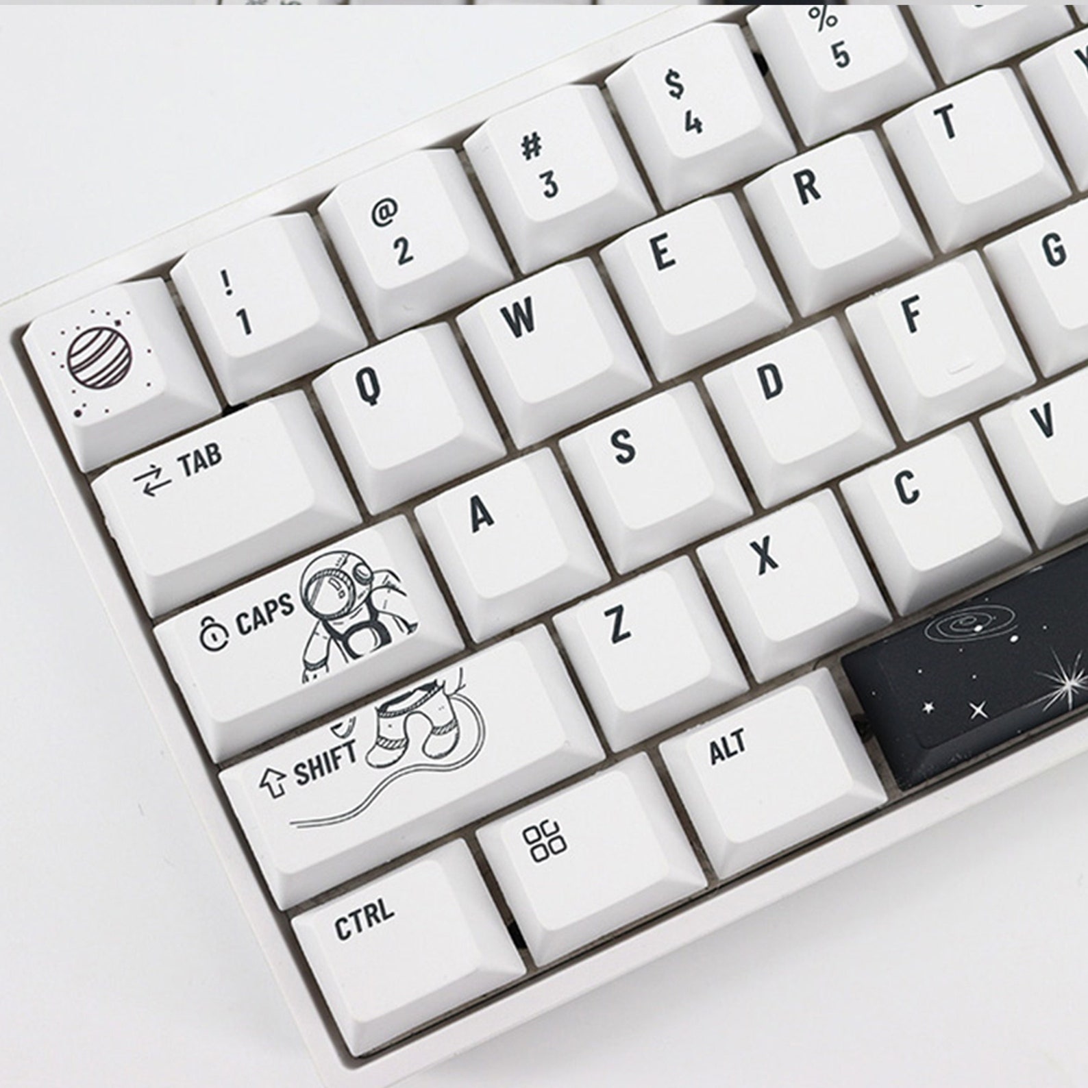 Space GMK Keycap Set 140 Keys Space Inspired PBT Cherry - Etsy