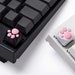 Paw Key Cap | ABS & Silicone | Pink, Black, White or Grey | Mechanical ...
