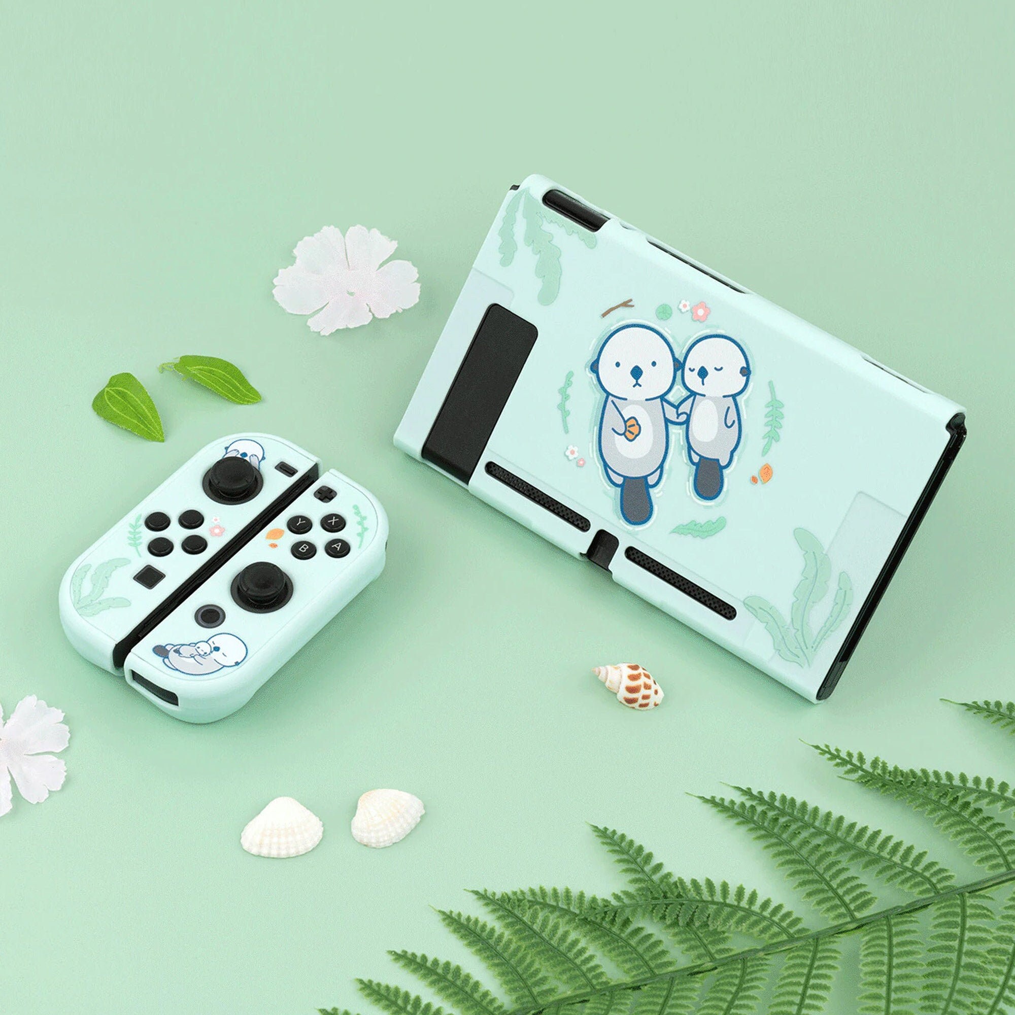 Nintendo Switch Case Otter Sea Bath for Switch and Switch | Etsy
