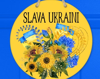 Slava Ukraine Flag - Etsy