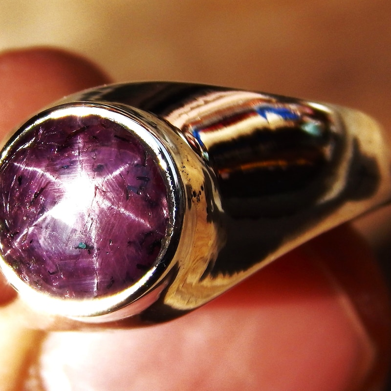 Star Ruby Ring - Etsy
