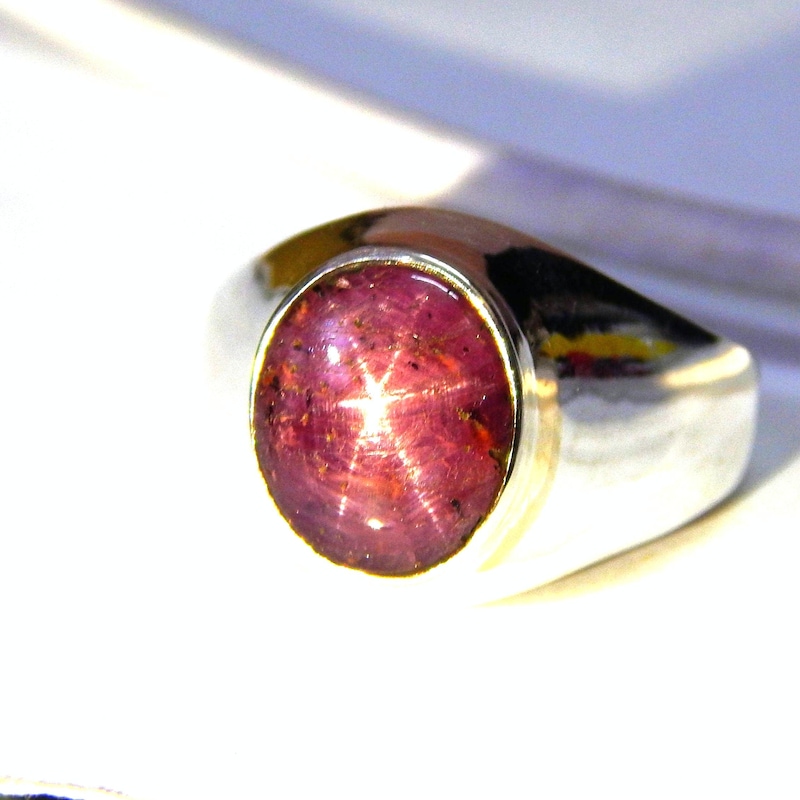 Star Ruby Ring - Etsy