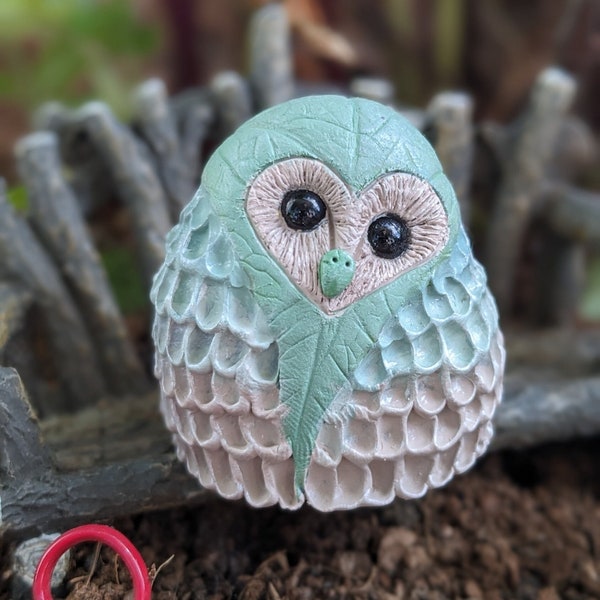 Clay Owl - Etsy