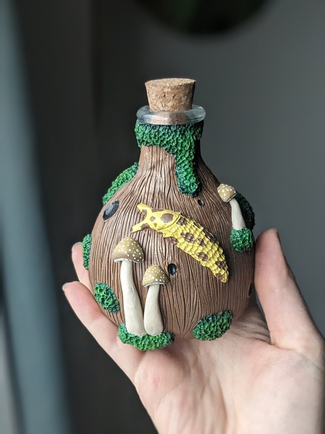 Forest Apothecary Jar Witches Jar Witches Potion Bottle Cute Potion ...