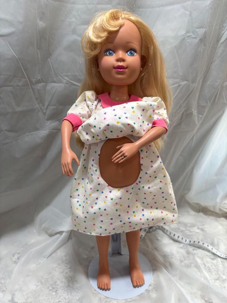 Vintage 1992 TYCO Mommy Having a Baby Doll - Etsy