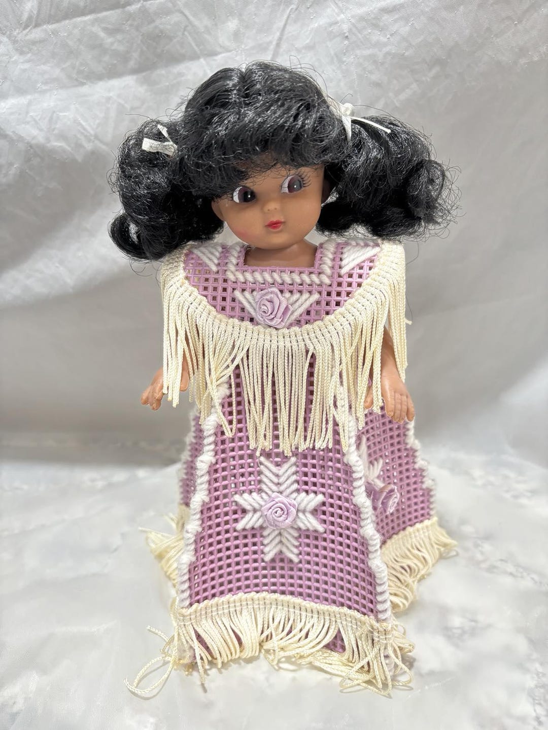 Vintage Indian American Little Girl Handmade Doll - Etsy