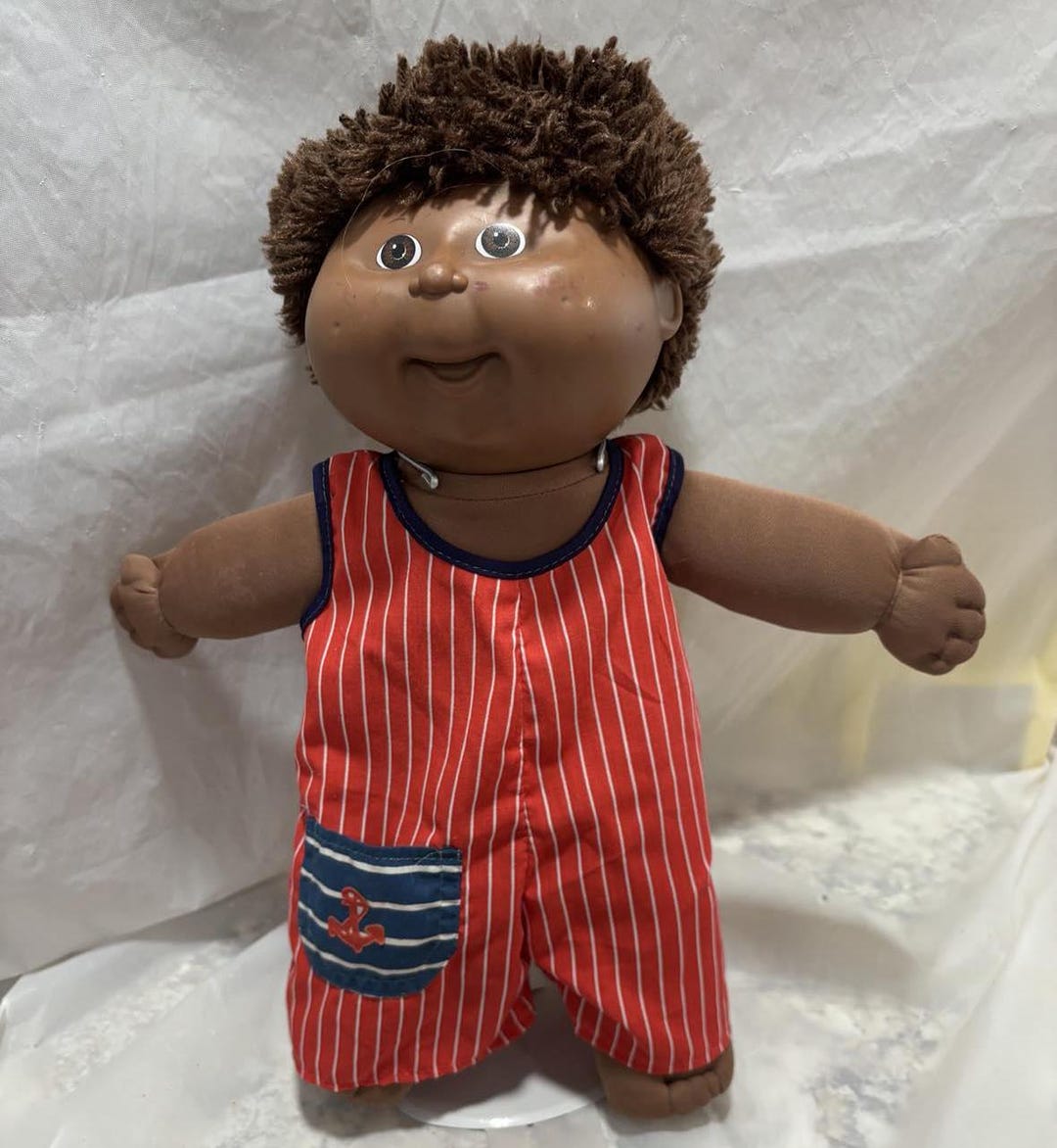 Vintage First Edition Cabbage Patch Kids Black Little Boy Doll 1990 Hasbro - Etsy
