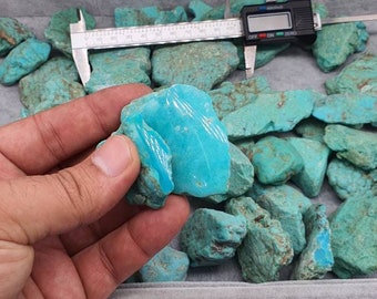 Raw Turquoise Stone - Etsy