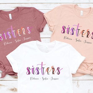 Sister Shirts for 3-sisters T Shirt Design-sisterhood Shirt-brother ...
