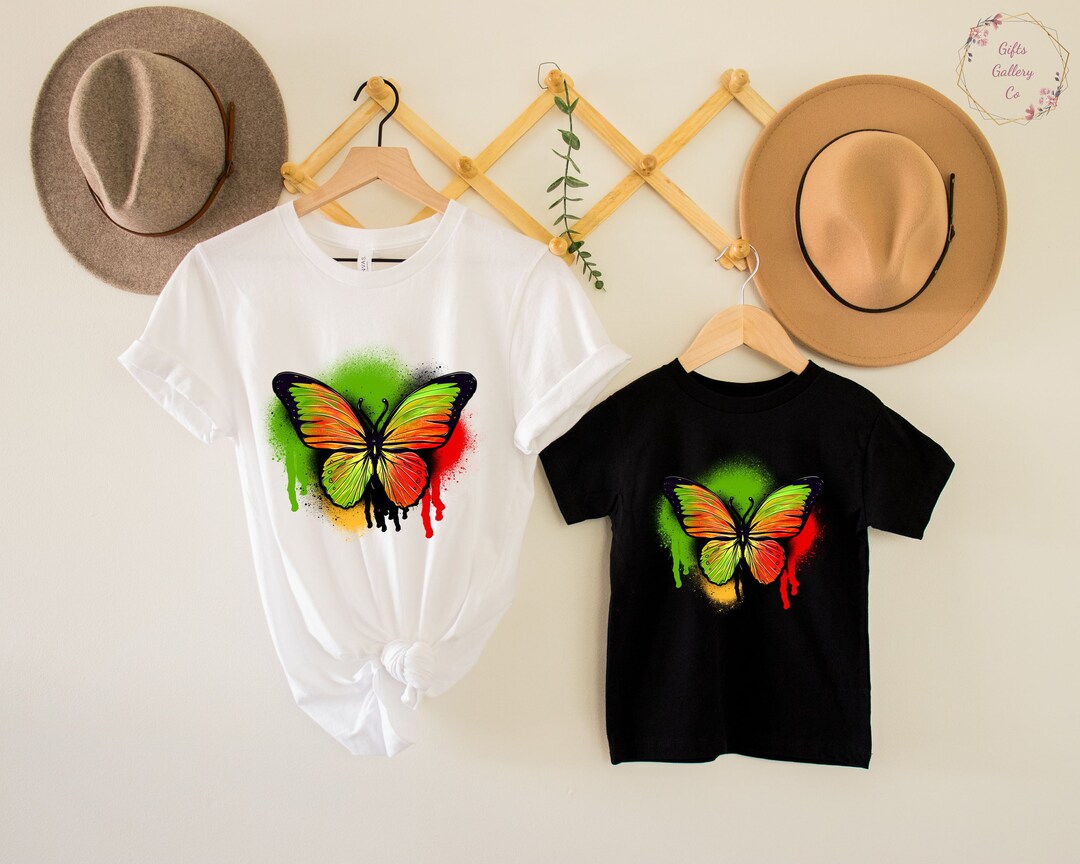 Juneteenth Butterfly Shirt, Butterfly Juneteenth Tshirt, Juneteenth ...