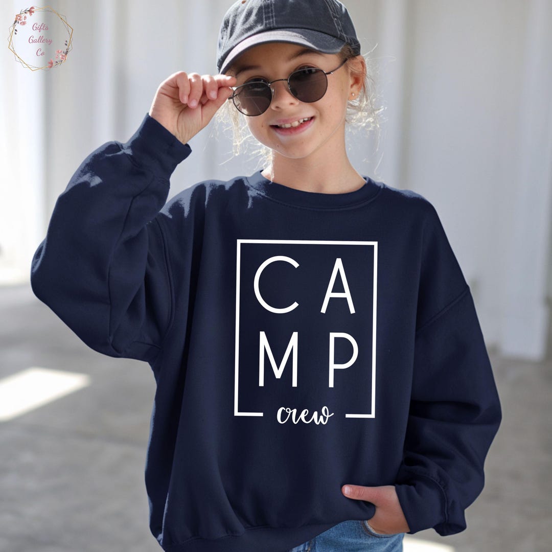 Camp Crew Sweatshirt, Cozy Camp Sweatshirt, Matching Sweatshirt for ...