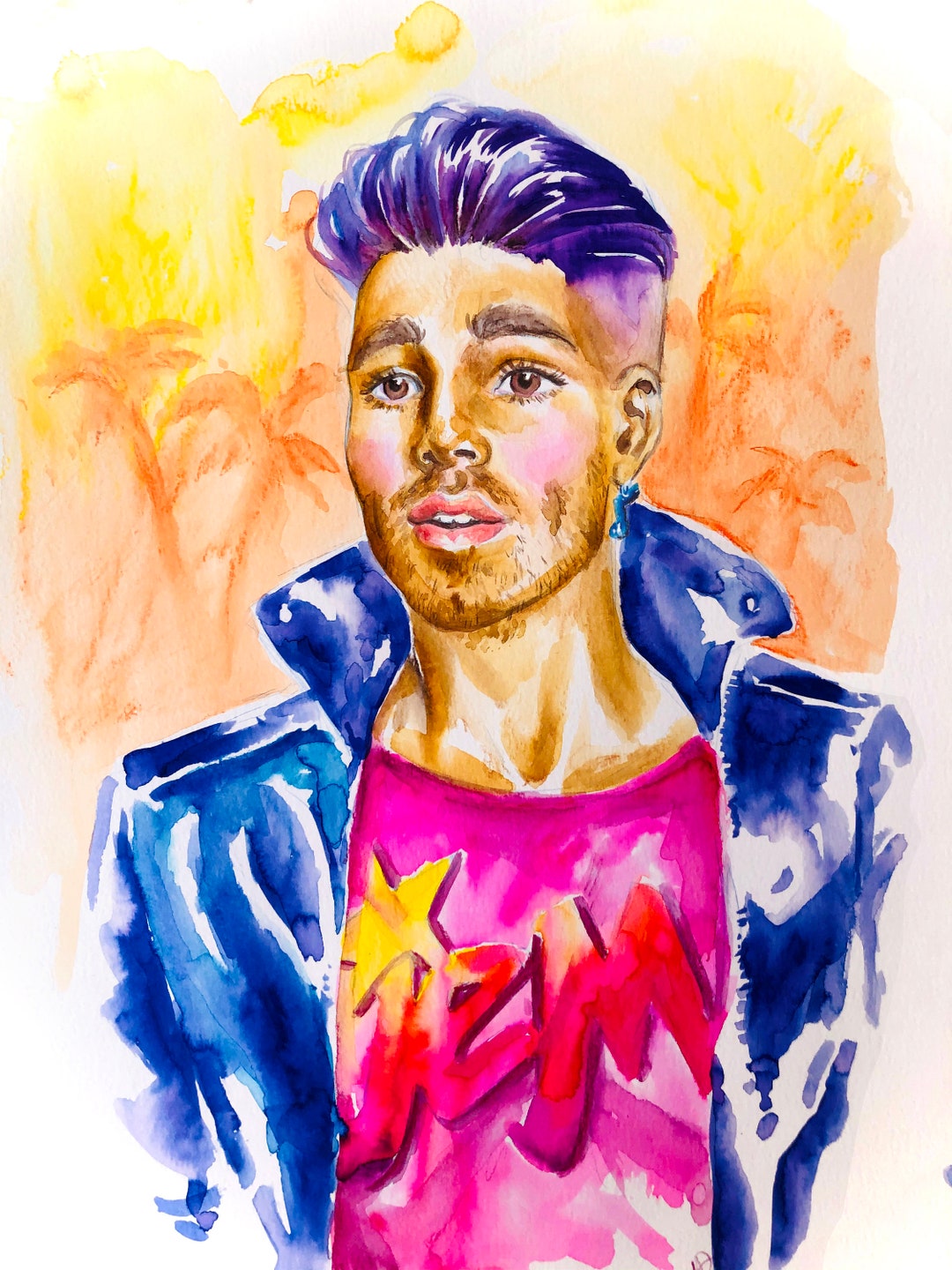 Rio Loves Jem - Jem & the Holograms Print - Etsy