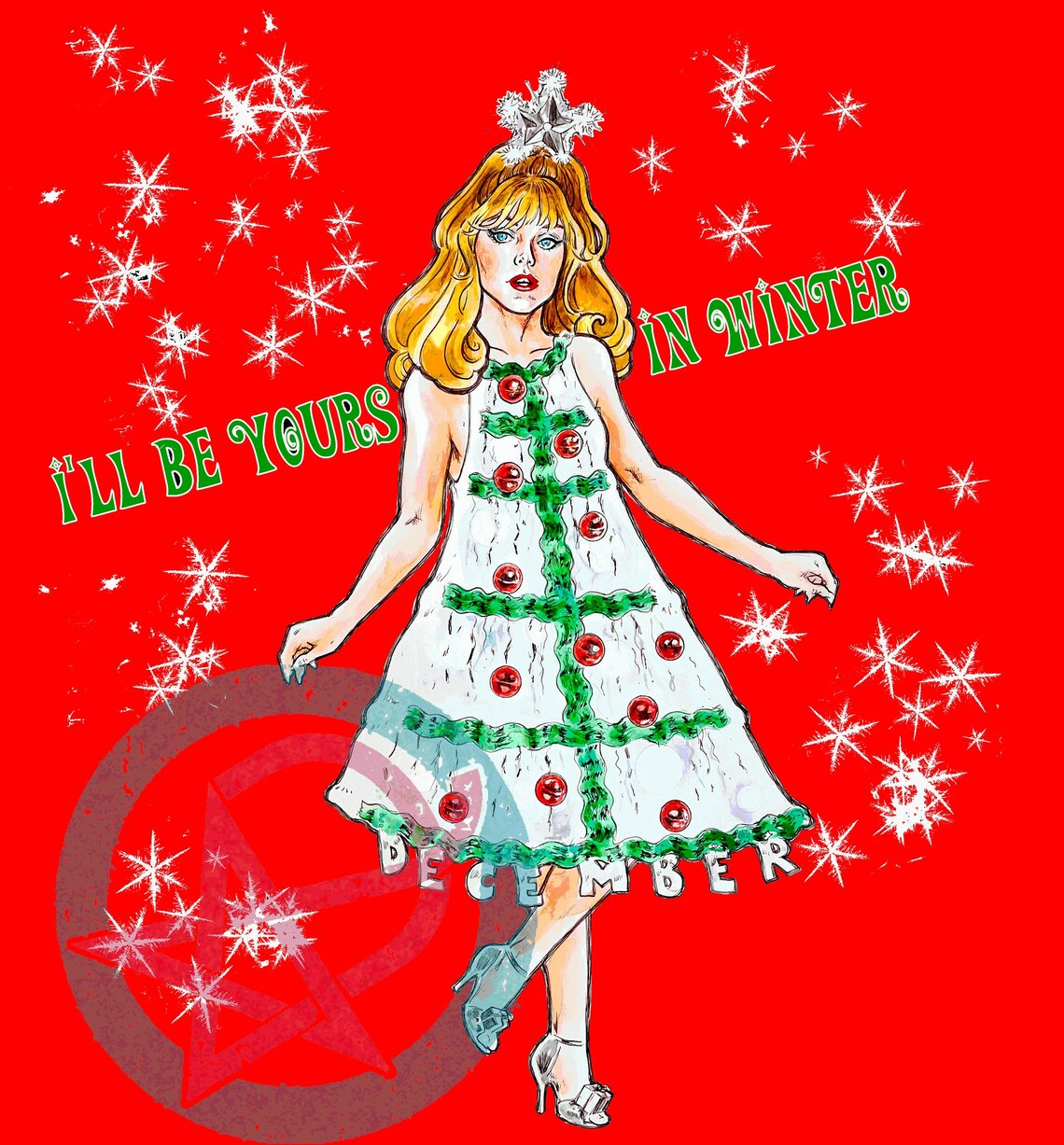 Grease 2 Girl for All Seasons Winter Stephanie Zinone Red - Etsy