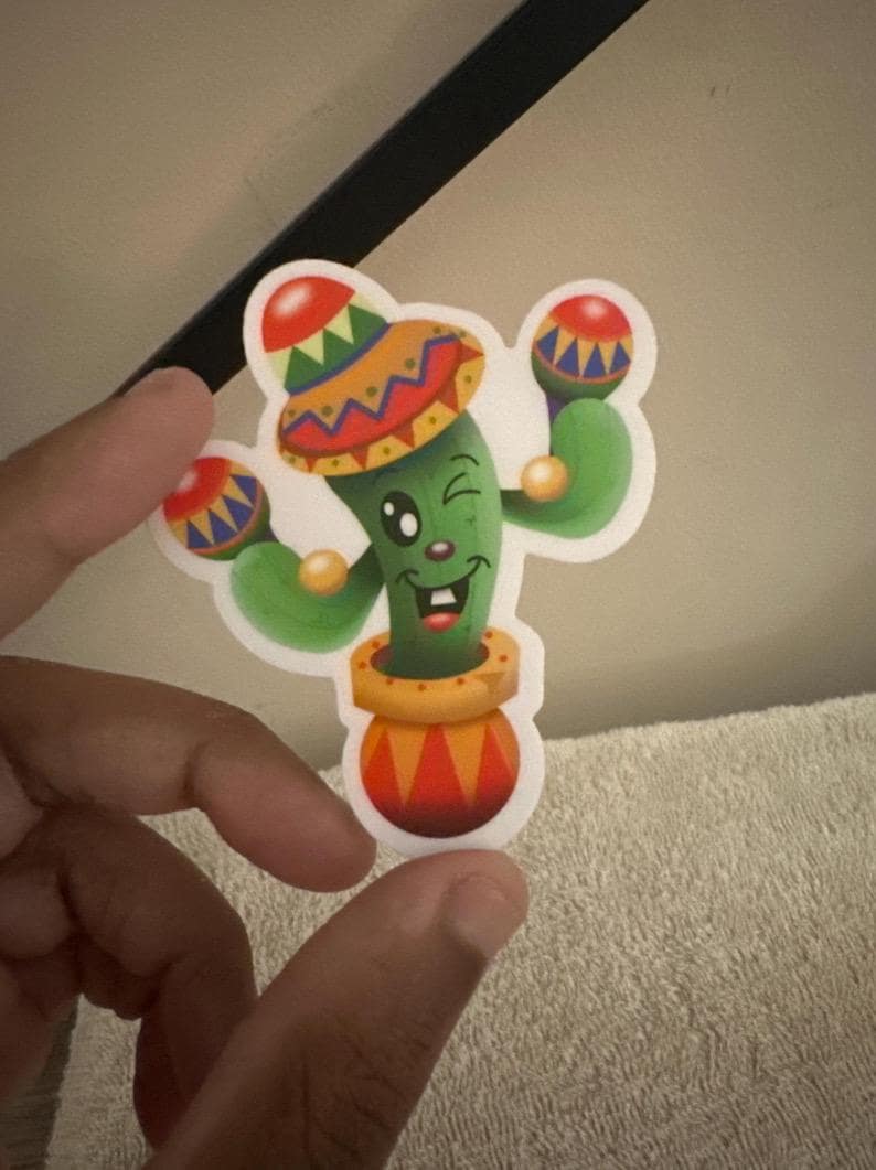 Cactus Sticker - Etsy
