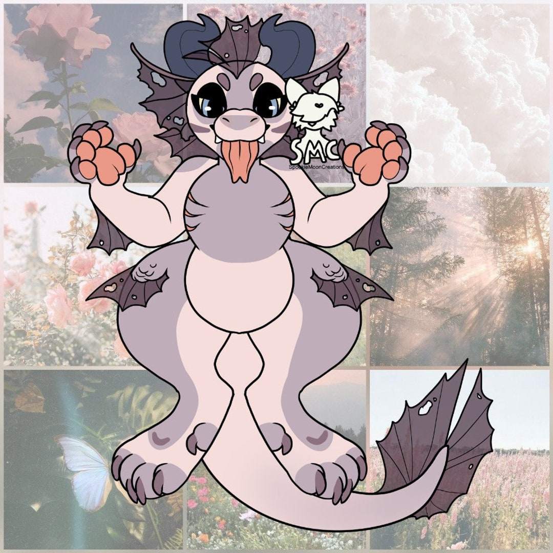 Dragon Fursona Adoptable - Etsy