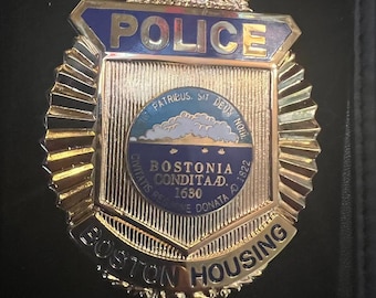 Boston Police Badge Svg - Etsy