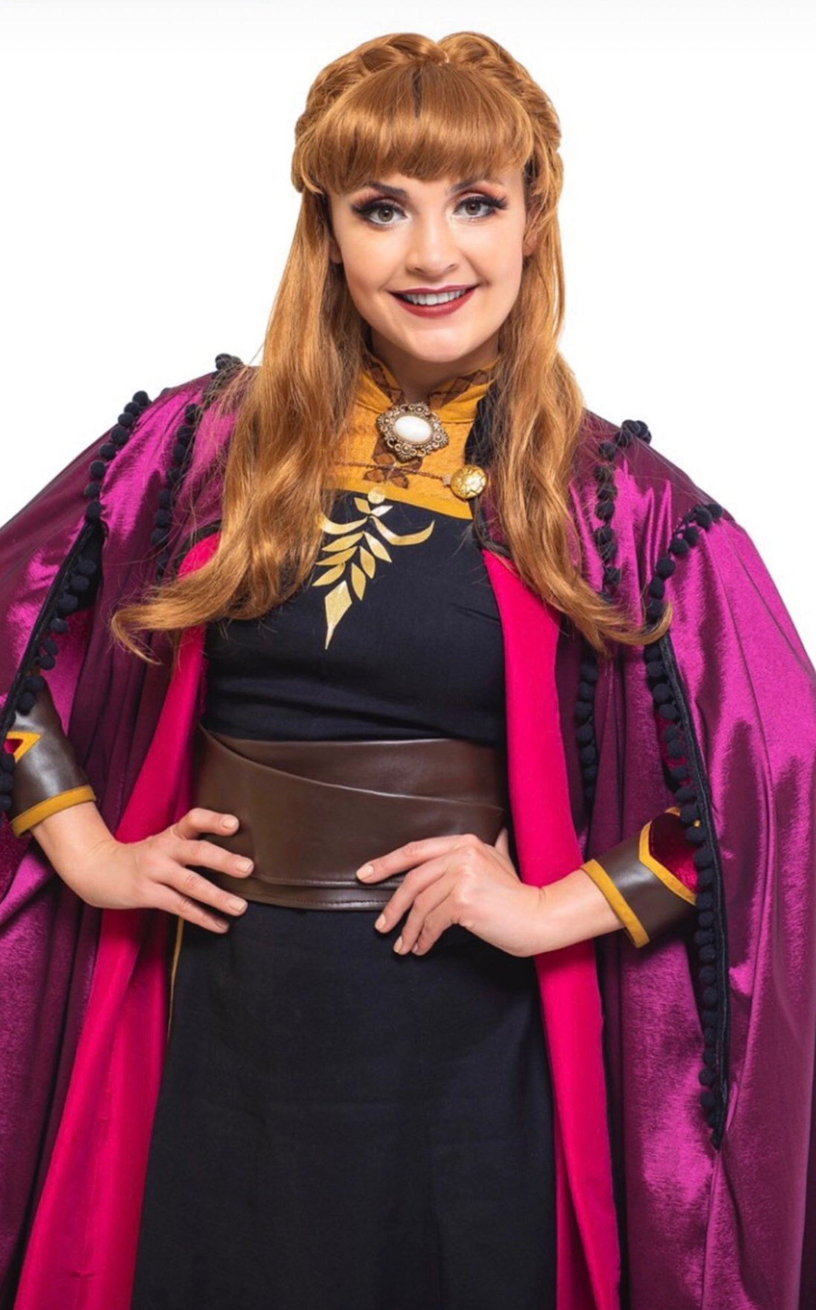 Anna Adult Frozen Costume Disney Princess Costume Halloween Etsy