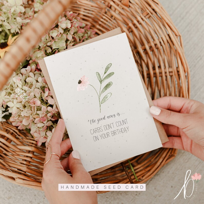 Variety Pack, 6 Seed Birthday Cards, Pack of 6, 6x4, Greeting Card ...