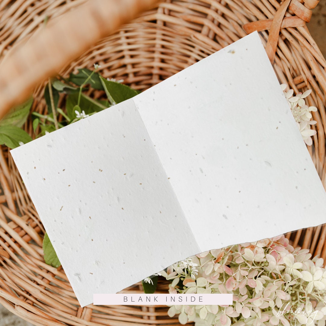 Seed Thinking of You Card 6x4 Greeting Card Hand - Etsy
