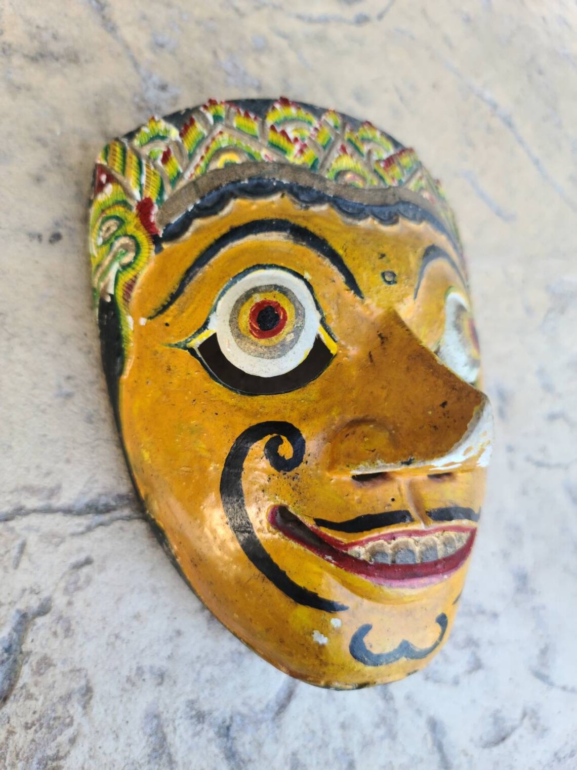 Antique 19th Century Indonesian Mask | Etsy