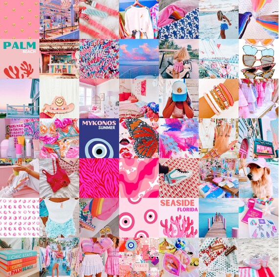 50pc Preppy 2 Photo Collage Kit Etsy