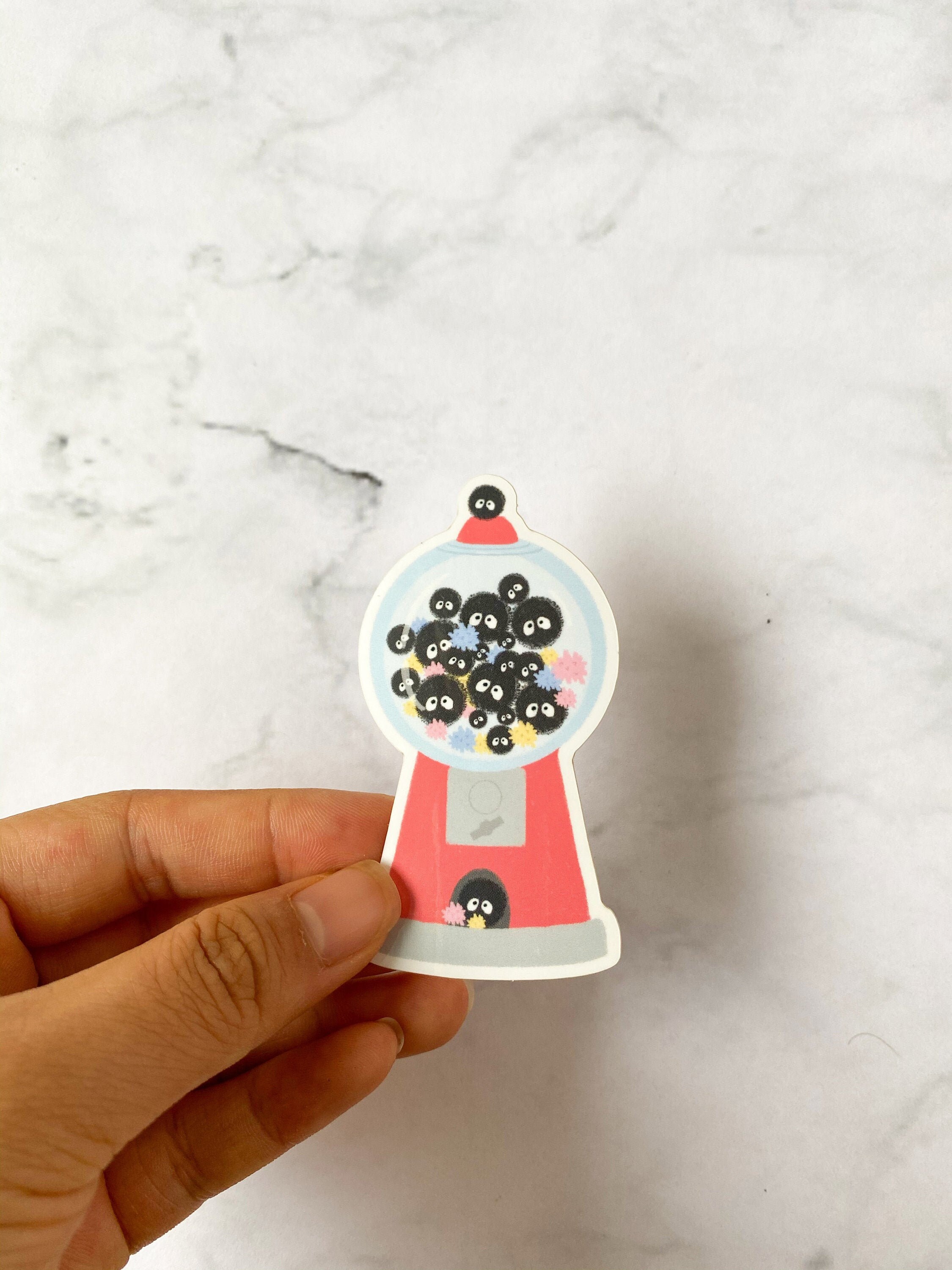 Soot Gumball Machine Vinyl Sticker - Etsy