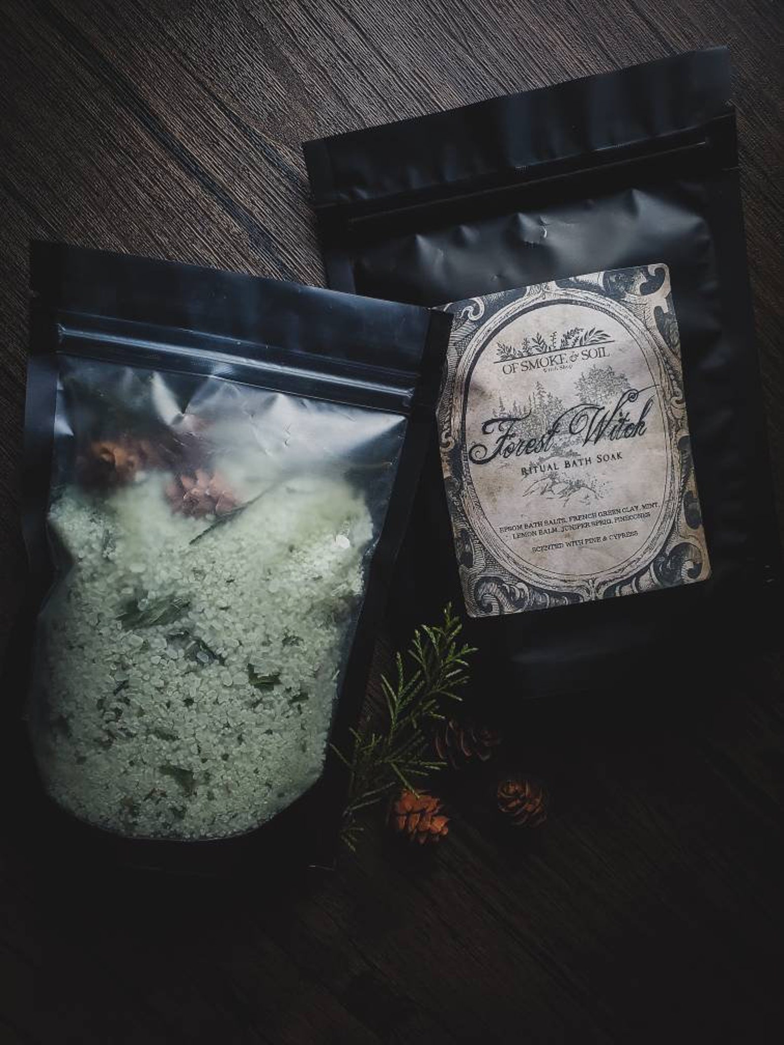 Forest Witch Ritual Bath Soak Bath Salts - Etsy