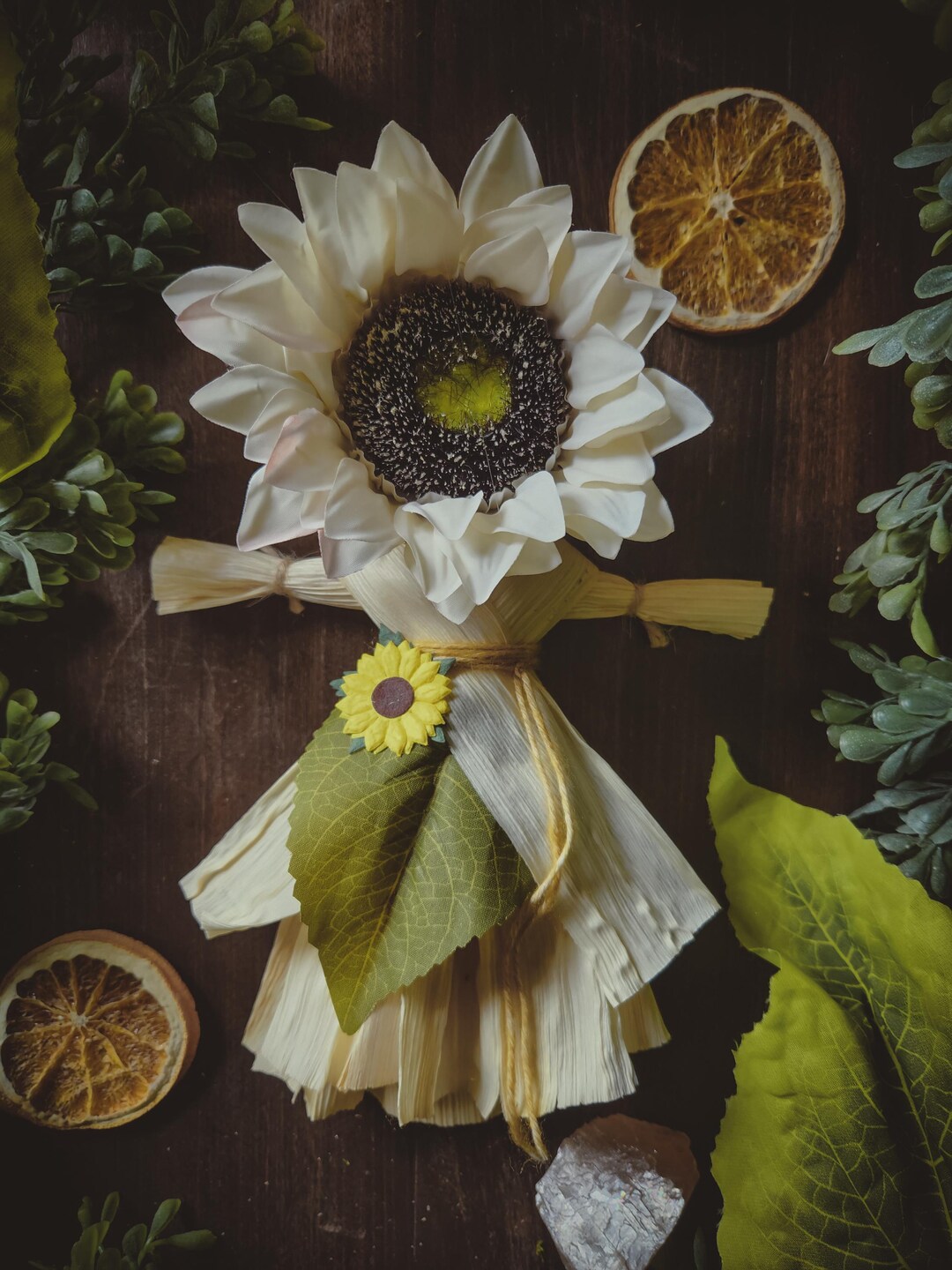 Lady of Litha Corn Poppet - Summer Solstice - Midsummer - Corn Husk ...
