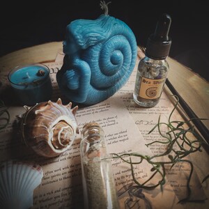 Sea Witch Ritual Set Ocean Witchcraft Altar Kit Water Siren Mermaid - Etsy