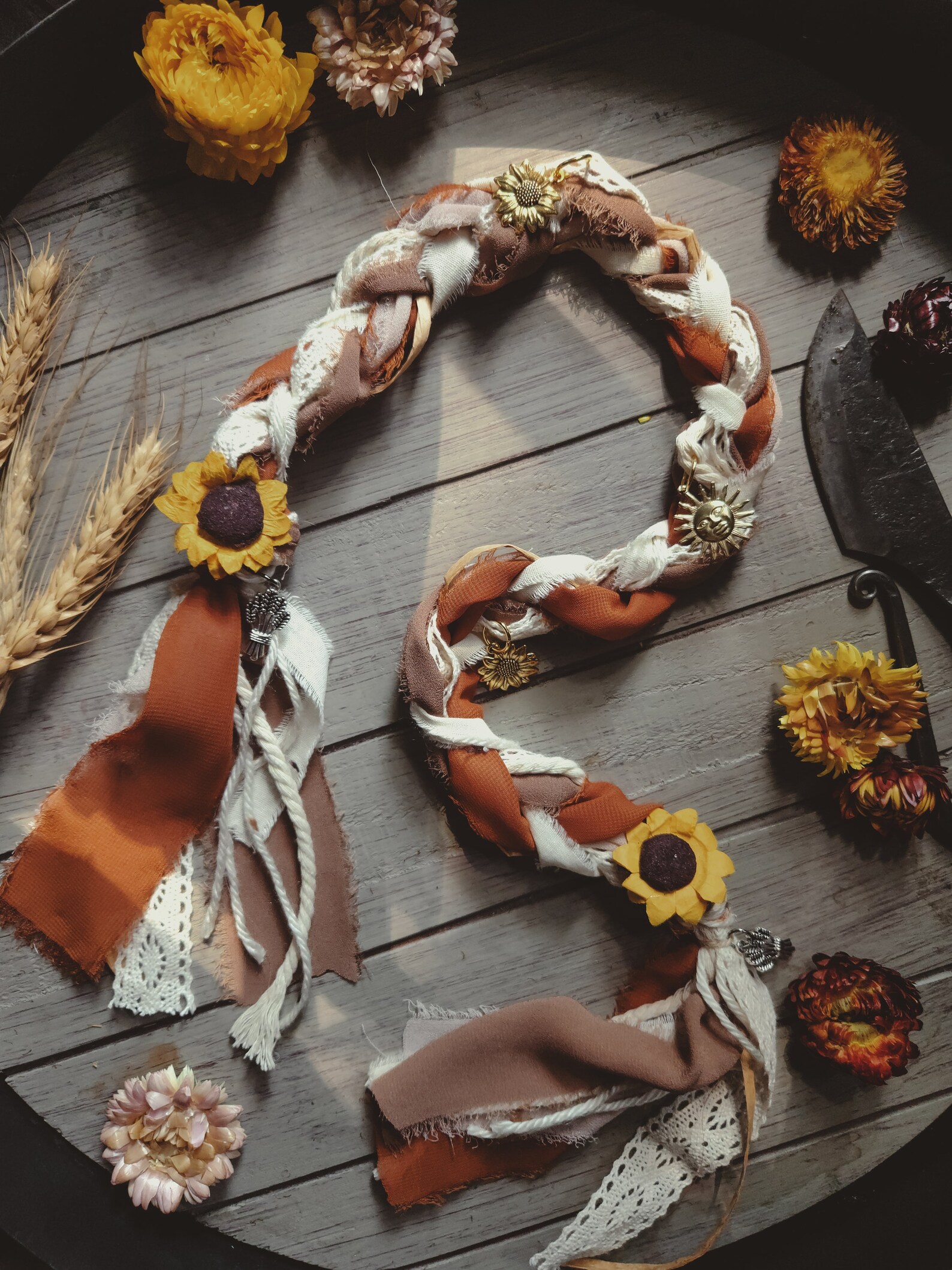 Lughnasadh Ritual Cord Knot Magic Lammas Witches Ladder First Harvest ...