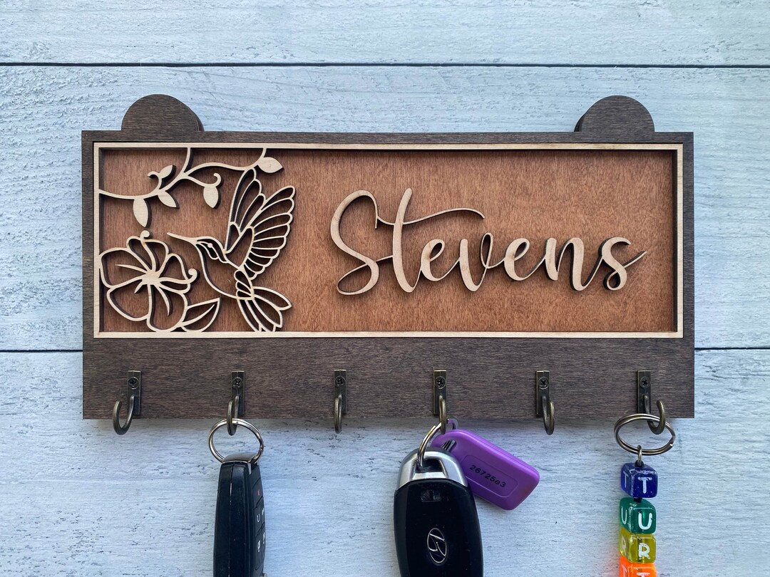 Wall Key Holder | Wall Key Hook | Rustic Home Decor | Farmhouse Wall ...