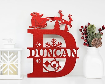 Monogram Christmas | Etsy