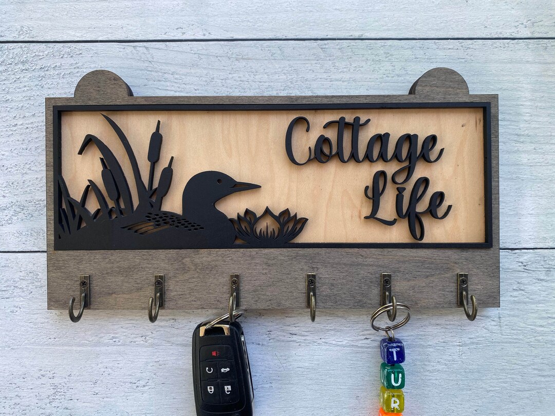 Wall Key Holder | Wall Key Hook | Rustic Home Decor | Farmhouse Wall ...