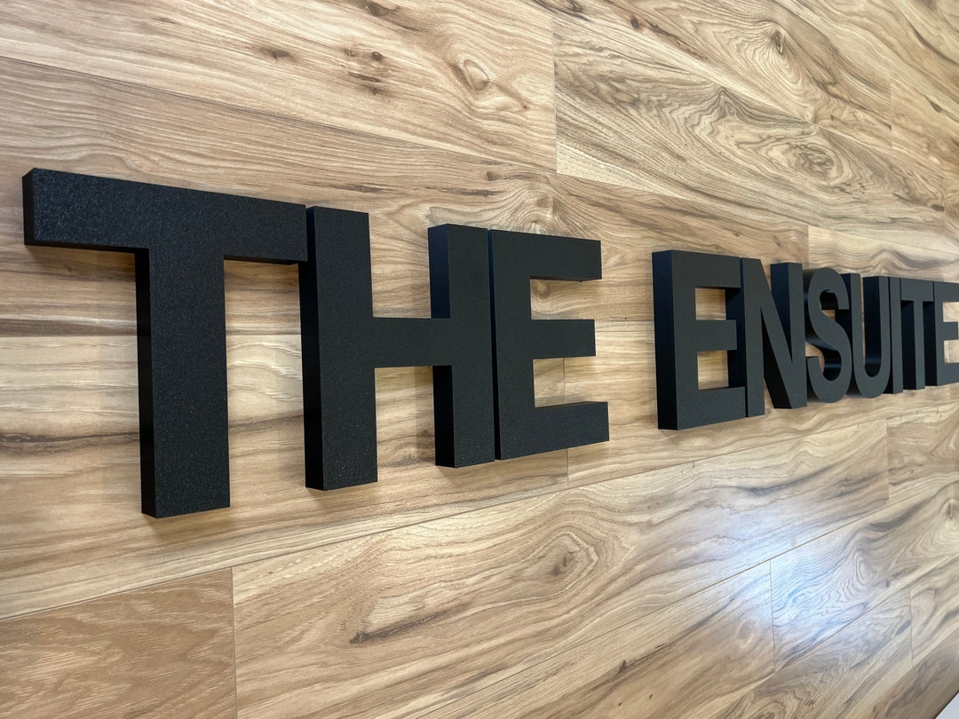 Custom Sign Letters With Any Font or Vector File - 1/2 Inch Thick ...