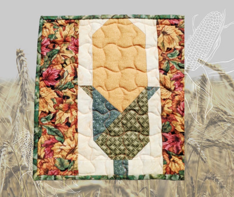 Fresh Corn With Crow Placemats (set of 2), Artisan Collection, Free ...