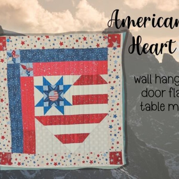 Patriotic Table Mat - Etsy
