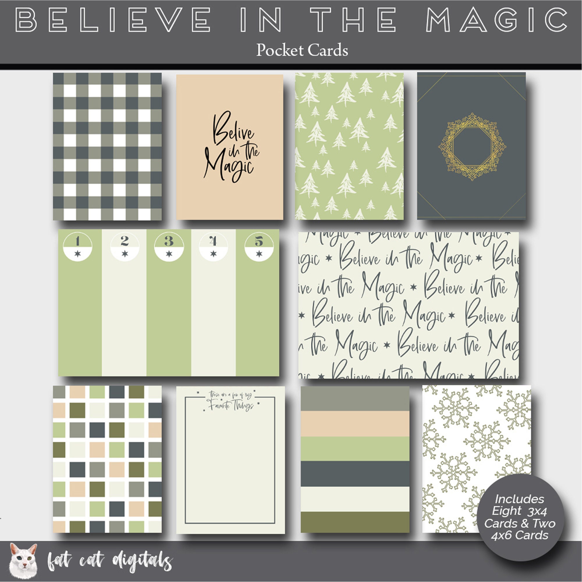 Paper Craft Supplies & Tools Paper, Party & Kids Believe in the Magic ...