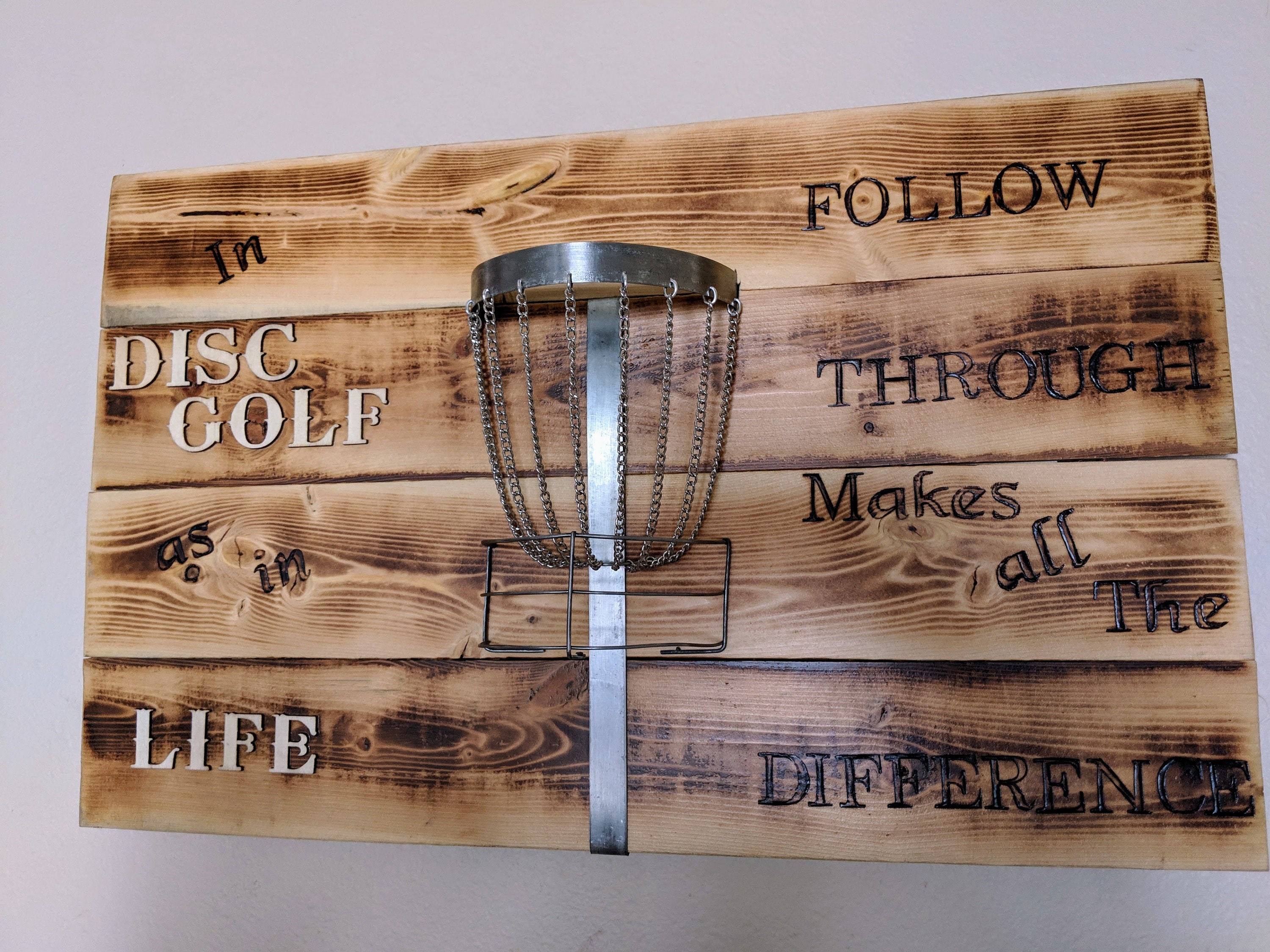 Disc Golf Life Wall Art - Etsy