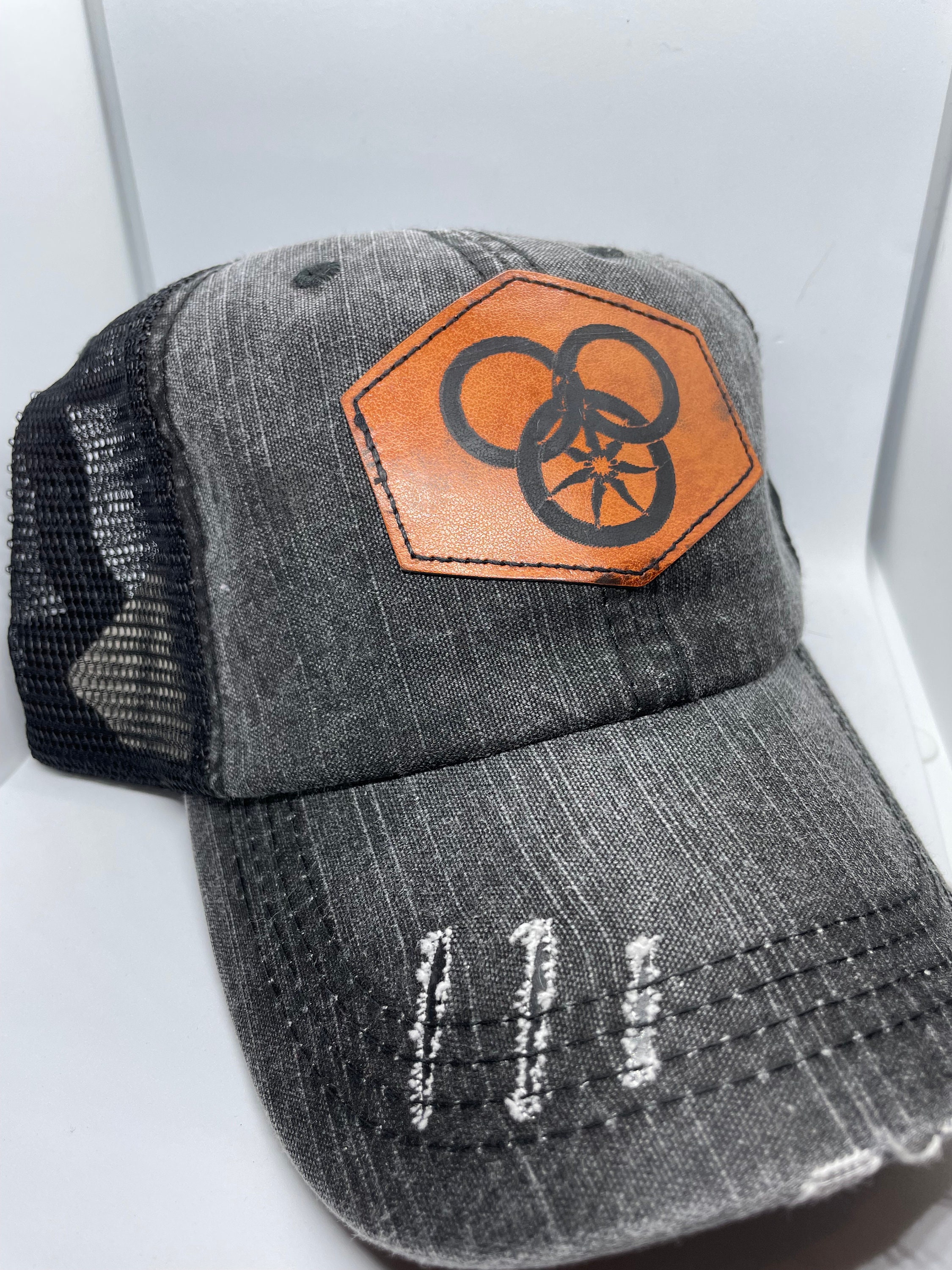 Wheel of Time Hats - Leather Patch - Etsy