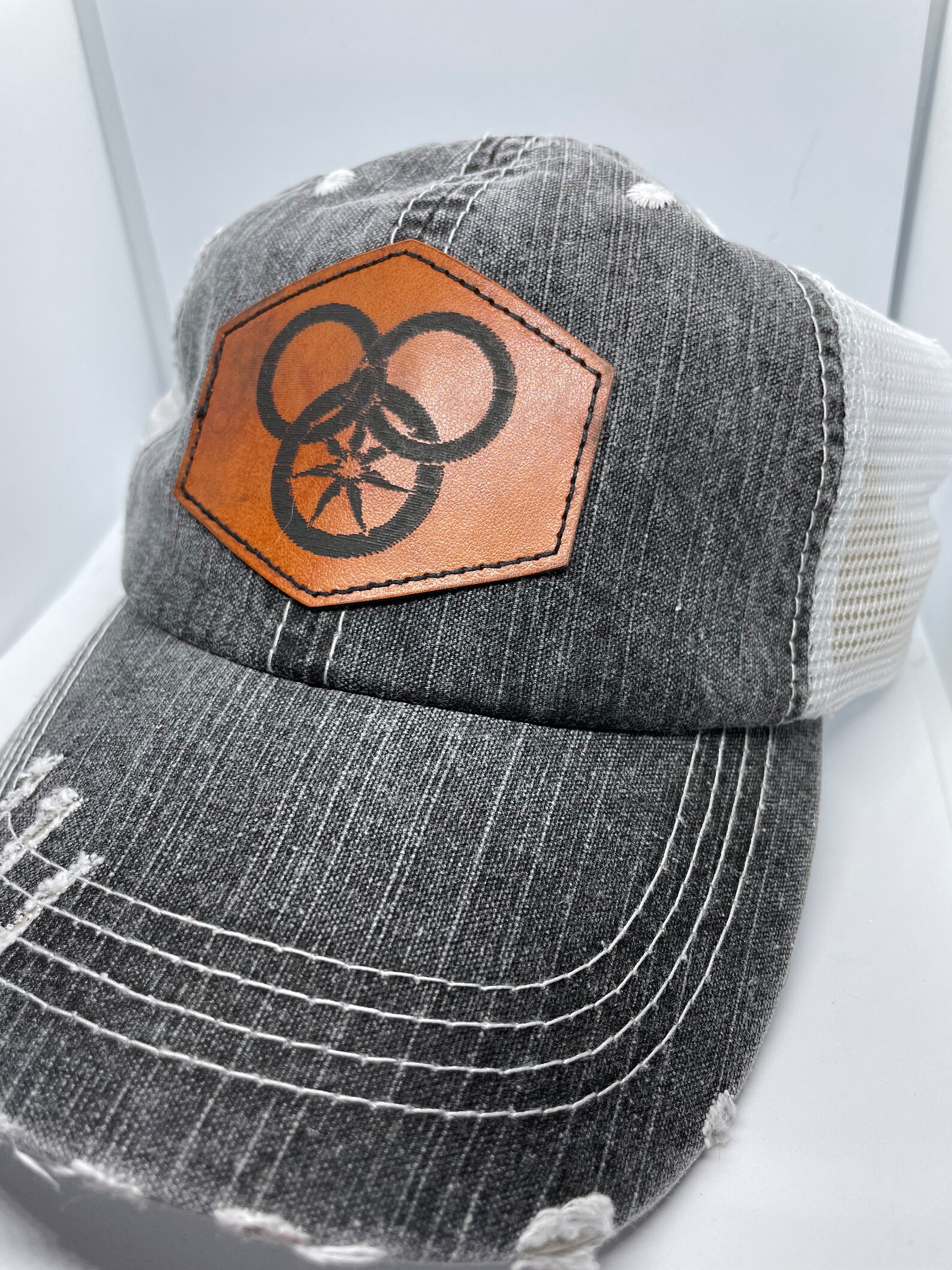Wheel of Time Hats - Leather Patch - Etsy