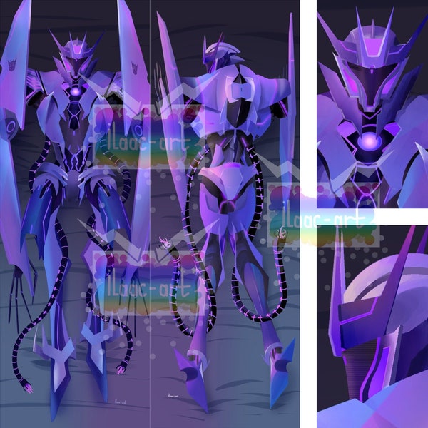 Transformers Soundwave Body Pillow - Etsy