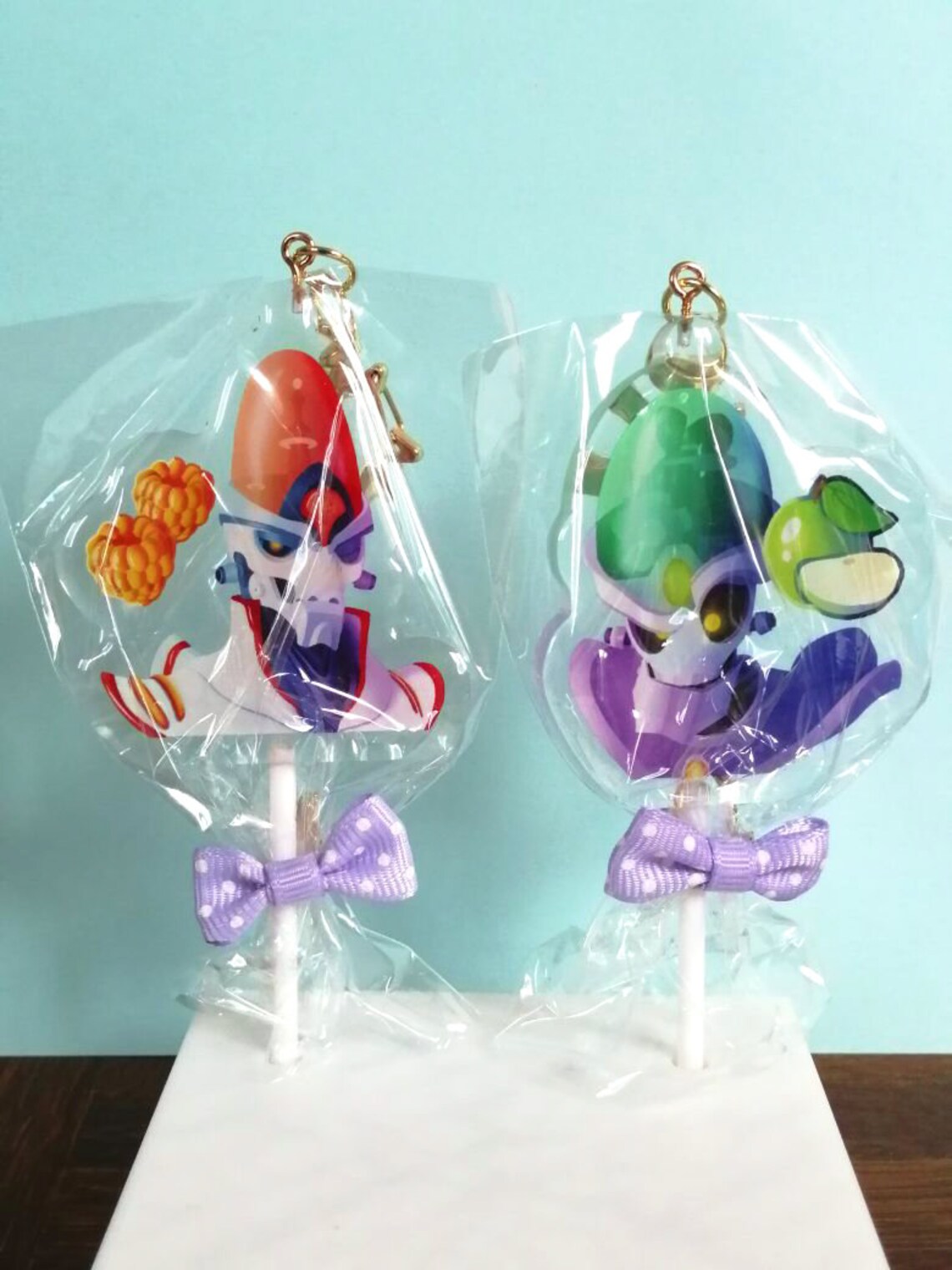 Lollipop Charm Keychain Transformers Prime and Ratchet and - Etsy