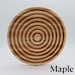 Round Wood Bread Slicing Crumb Tray: Grooved Cutting Board in Walnut ...