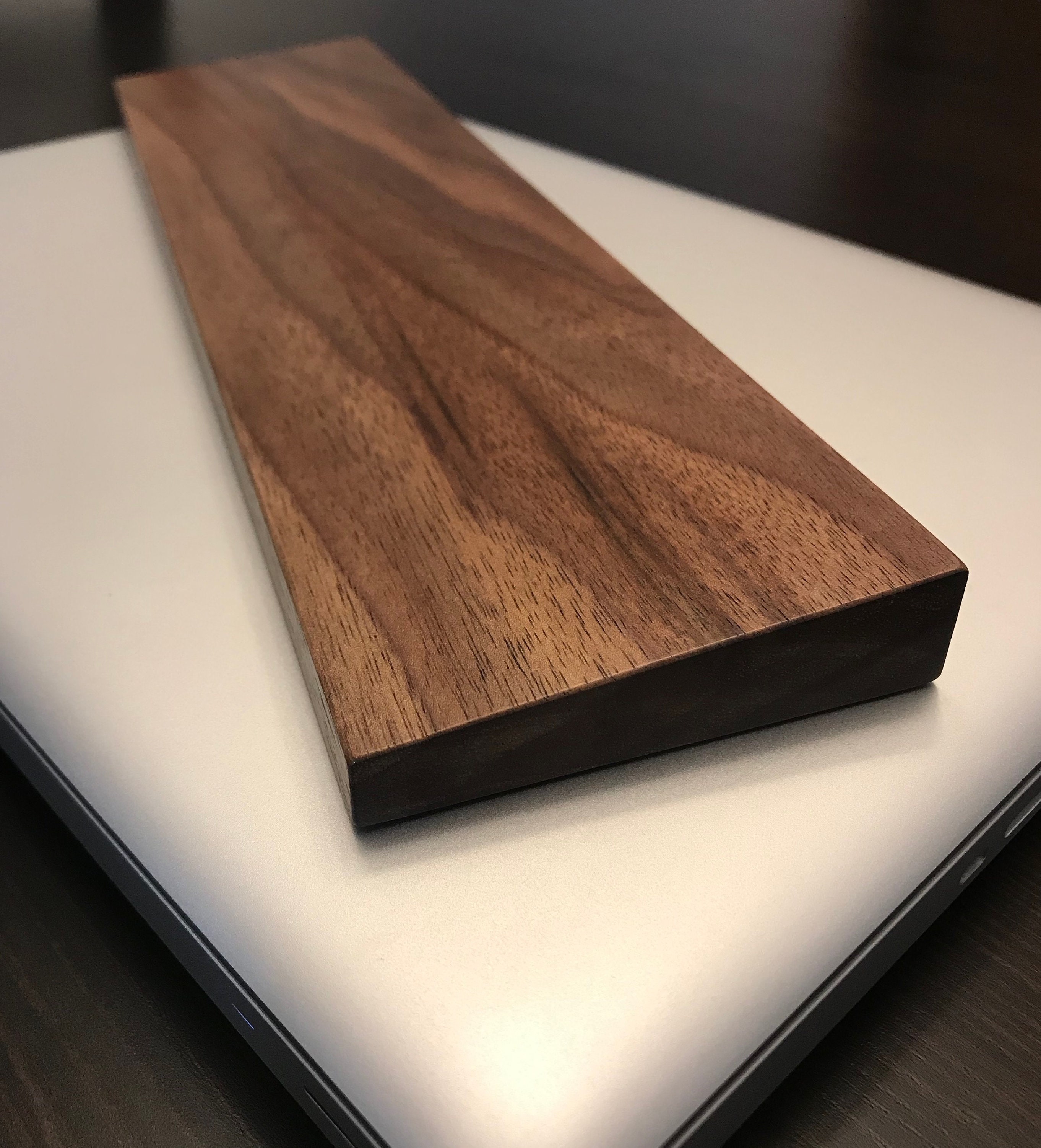 Solid Black Walnut Mechanical Keyboard and Laptop Wrist - Etsy