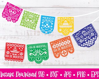 Mexican Fiesta Banner Svg | Etsy
