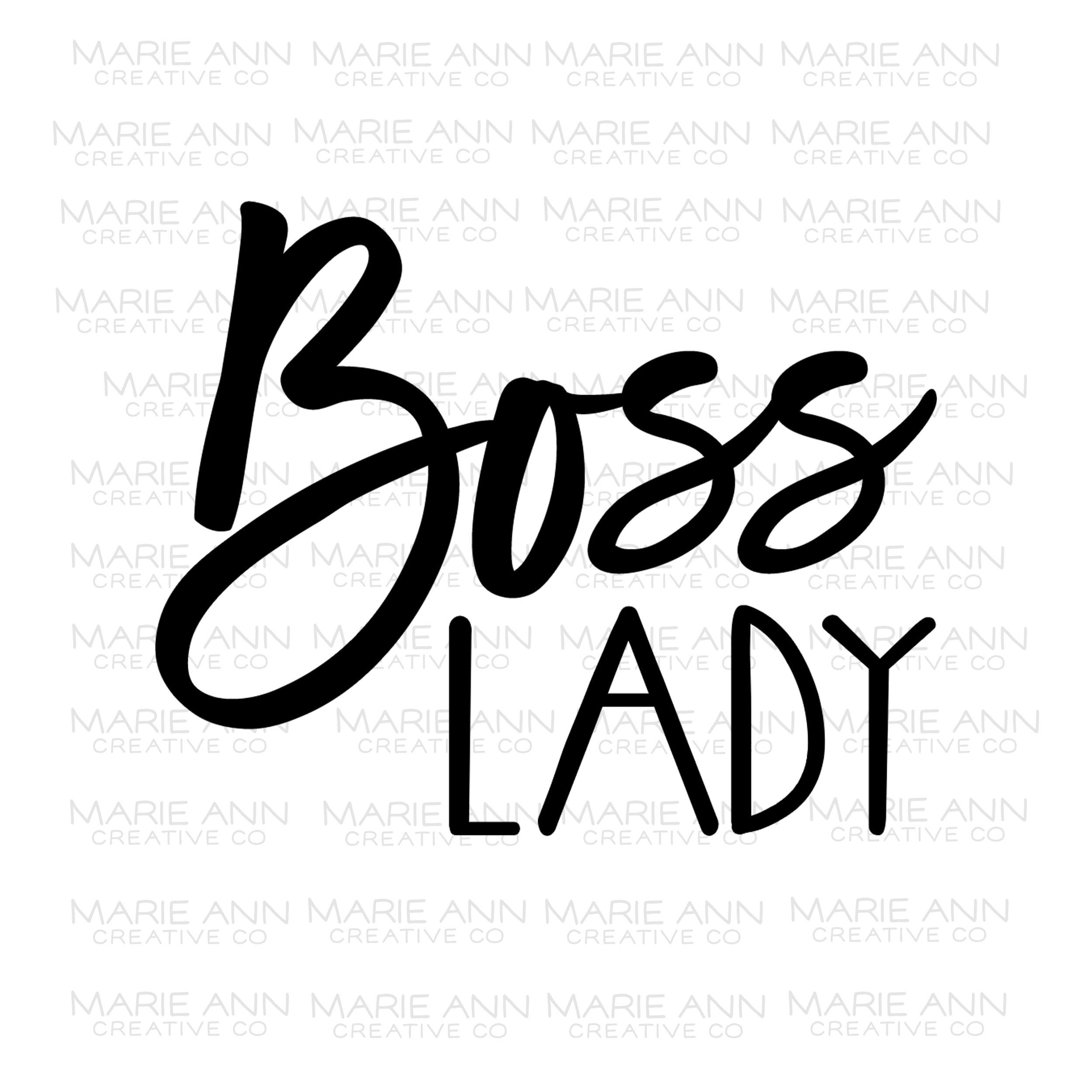 Paper, Party & Kids Print Cut Files Svg files for Cricut Boss Lady Png ...
