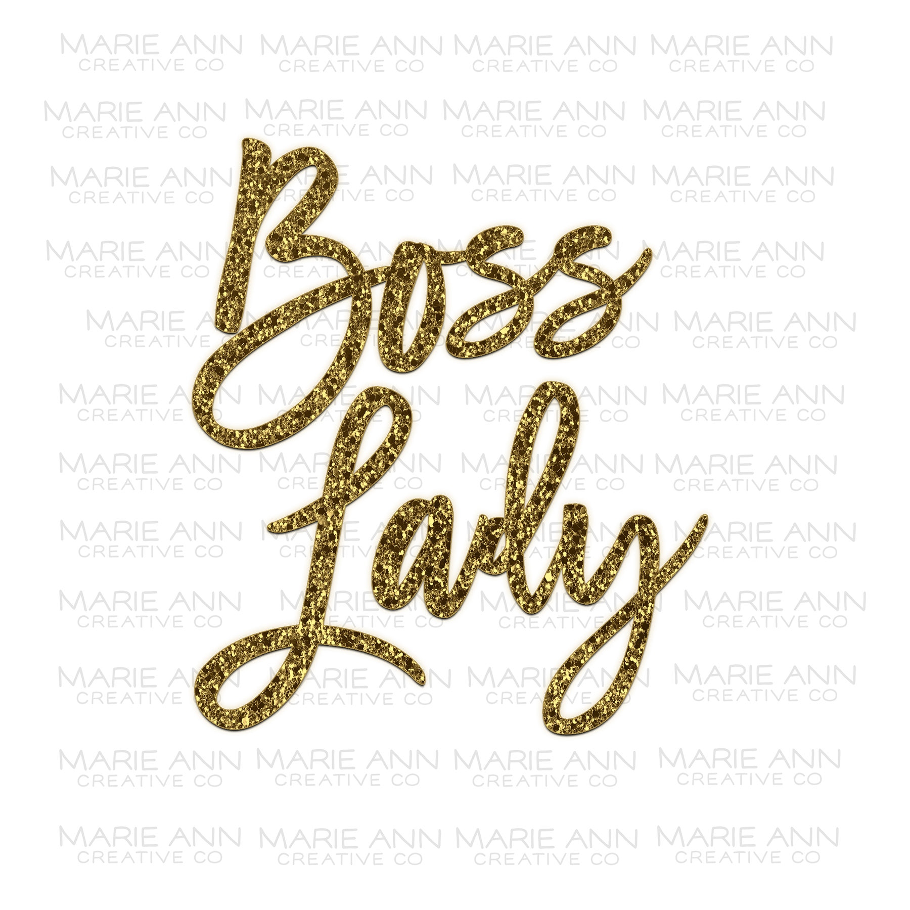 Boss Lady Sublimation Download Gold Glitter Sublimation - Etsy Canada