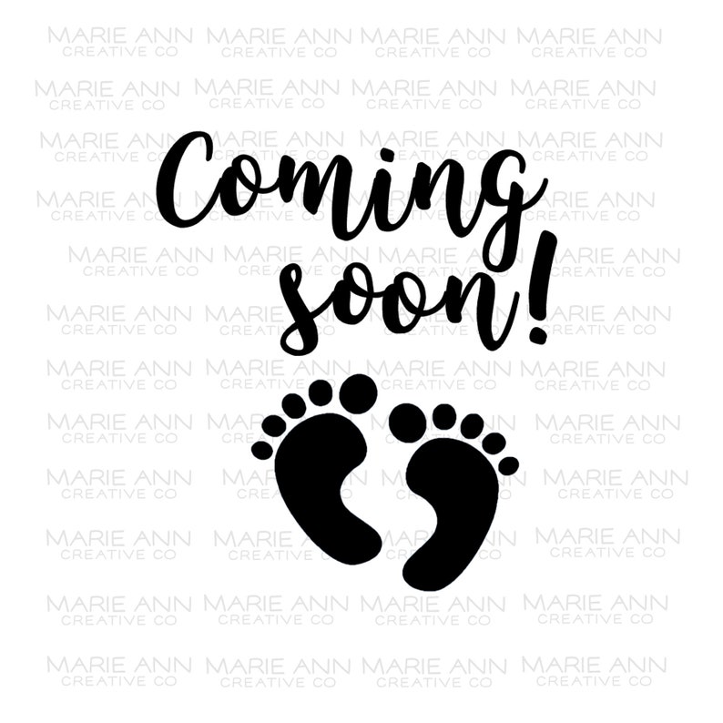 Coming Soon Svg Digital Download for Cricut or Silhouette - Etsy