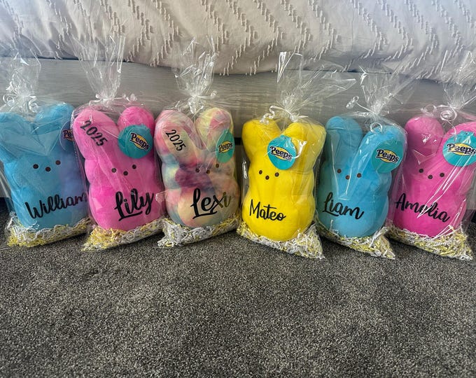 Personalized Peep Plush - Etsy